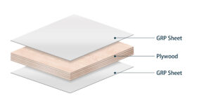 GRP Plywood Sandwich Panels