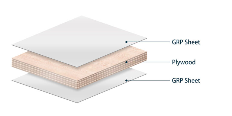 GRP Plywood Sandwich Panels